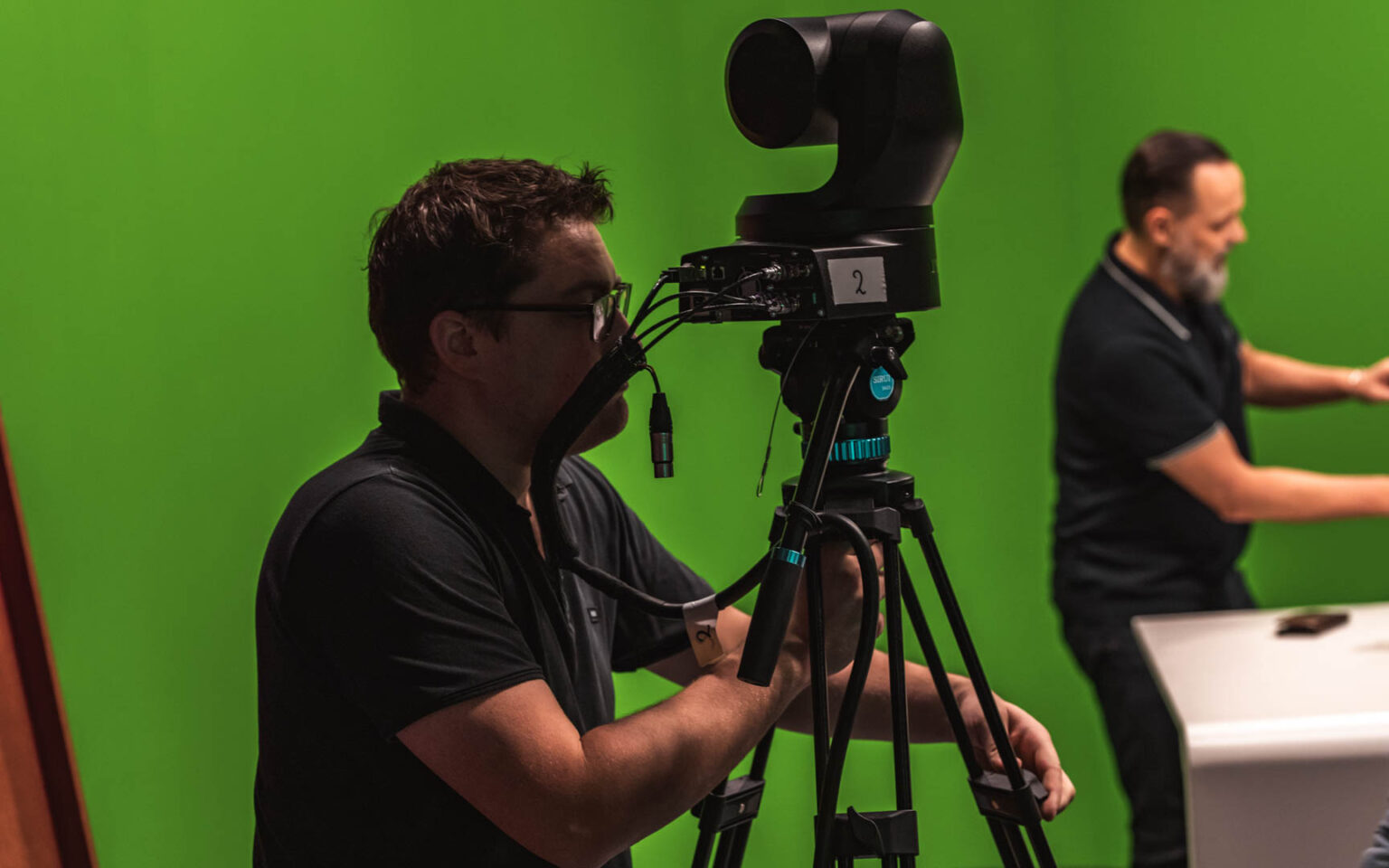 GreenScreen Studio huren: Filmstudio van Qbroadcasting